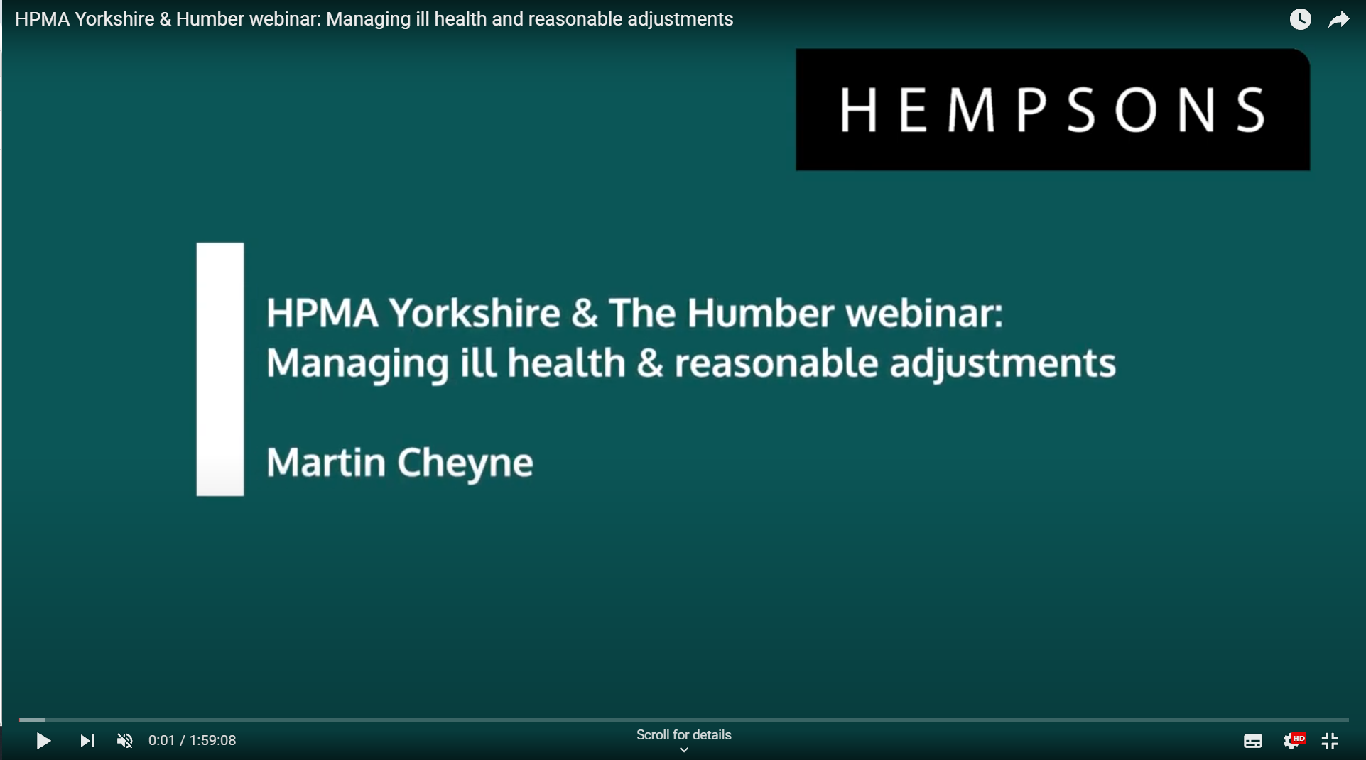 Events and Webinars – HPMA HUB